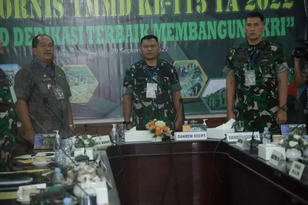 Pemerintah Kabupaten Asahan Ikuti Rakornis TMMD ke -115 secara virtual ...