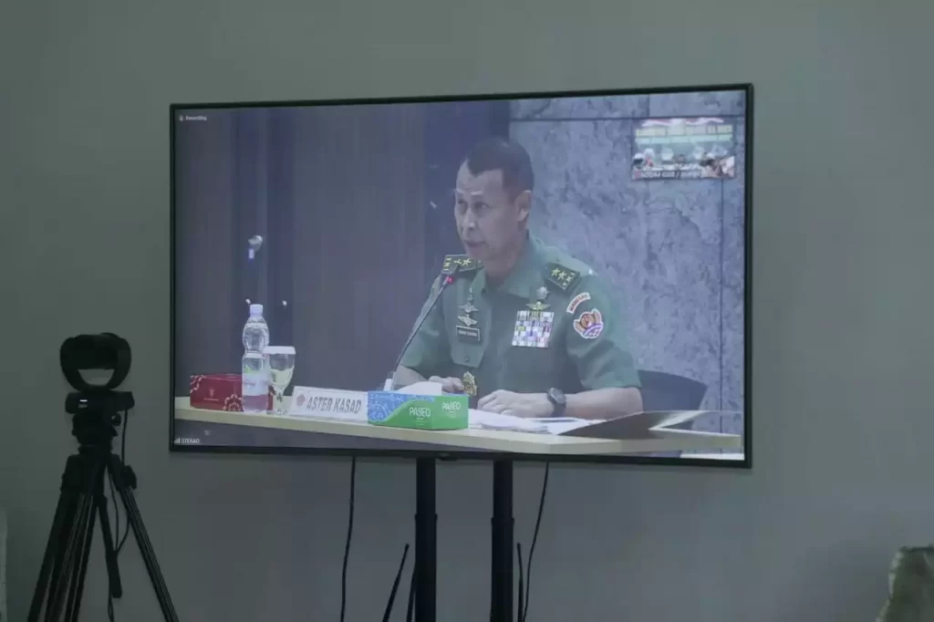 Pemerintah Kabupaten Asahan Ikuti Rakornis TMMD ke -115 secara virtual ...