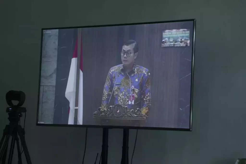 Pemerintah Kabupaten Asahan Ikuti Rakornis TMMD ke -115 secara virtual ...