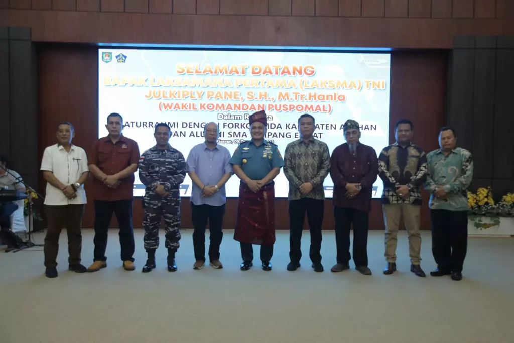Wakil Komandan Puspomal Bersilaturahmi Dengan Forkopimda Kabupaten ...
