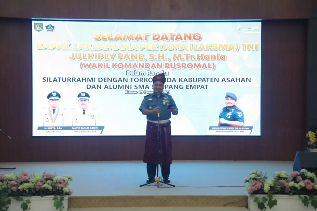 Wakil Komandan Puspomal Bersilaturahmi Dengan Forkopimda Kabupaten ...