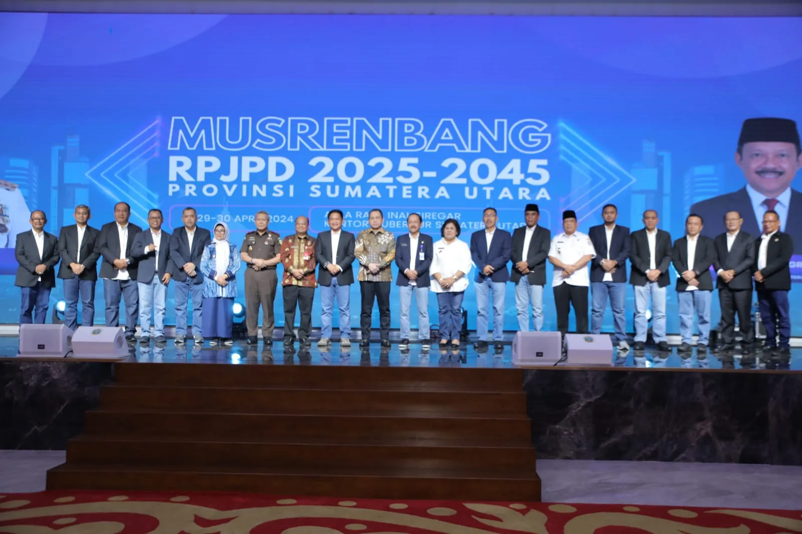 Wakil Bupati Asahan Ikuti Musrenbang RPJPD 2025-2045 Sumatera Utara ...